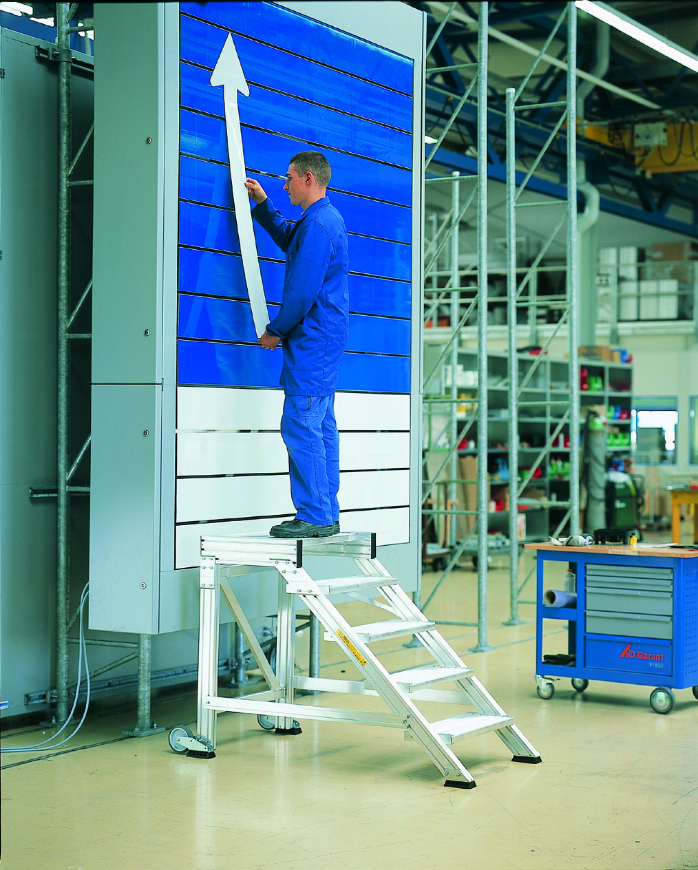 MOBILE PLATFORMS 45° angle version - PLATFORMS - Tubesca Comabi